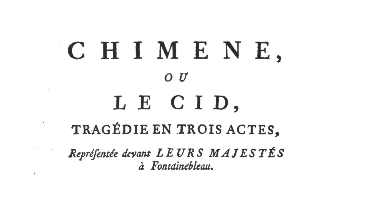 Chimène ou le Cid | Centre de musique baroque de Versailles